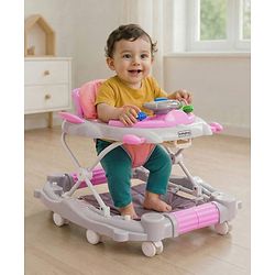 Babyhug Champ 2 in 1 Multifunctional Rocker cum Walker with Lights I ...