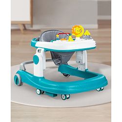 Babyhug Zest Musical Baby Walker With Adjustable Height anti Fall ...